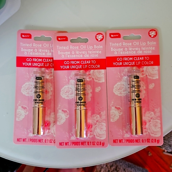 B-Pure | Makeup | 3 Nib B Pure Rose Color Adapting Lip Balm Infused ...